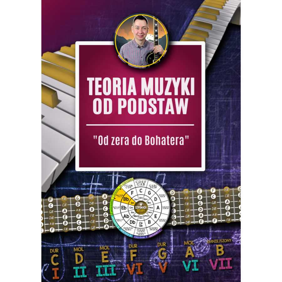 Teoria muzyki od podstaw "Od zera do bohatera" - Tomasz Czerniuk (e-book) – Patronite Sklep